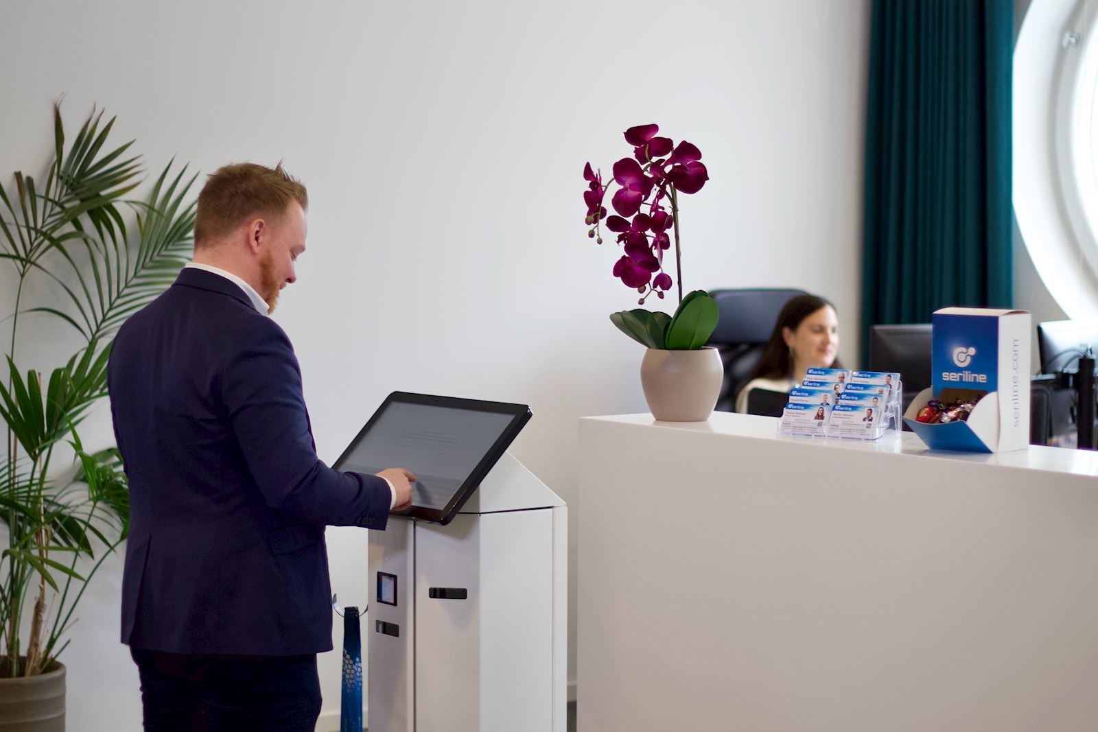 Besökssystem - Besöksregistrering för företag - Seriline